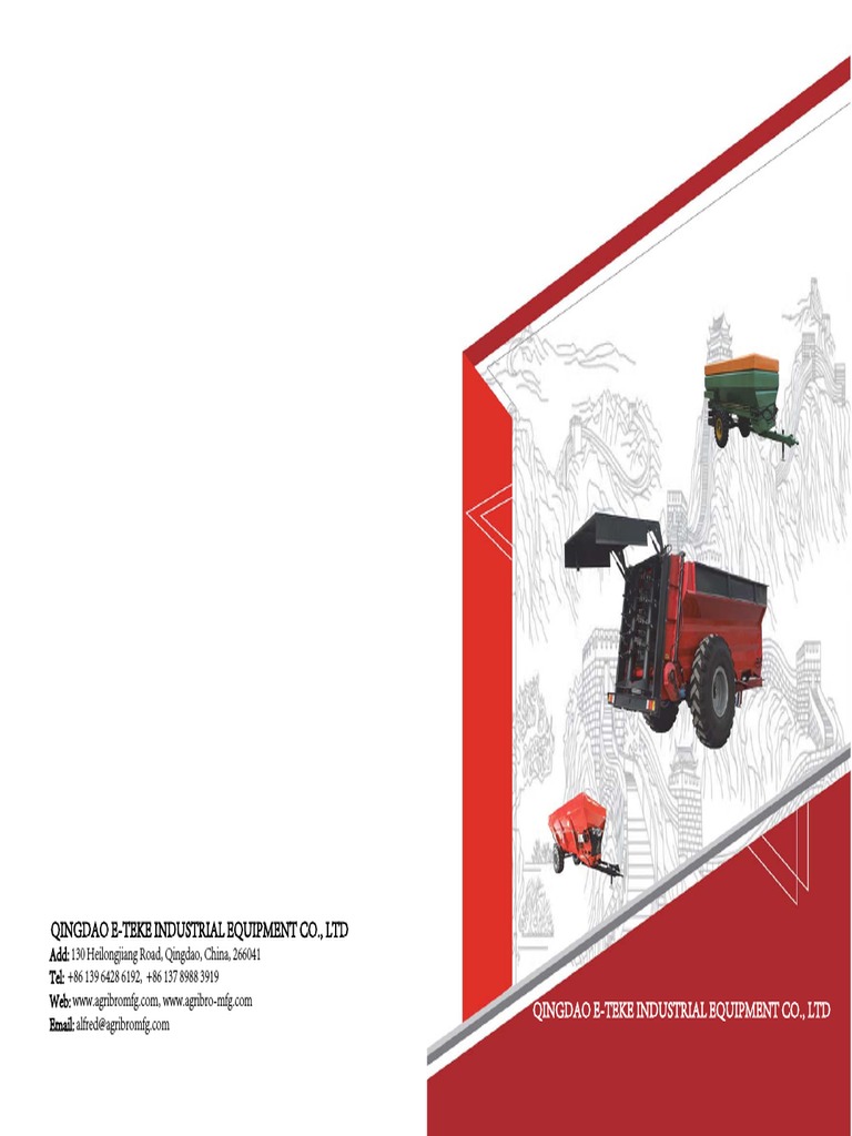 Manure Spreaders-2022 | PDF | Axle | Tractor