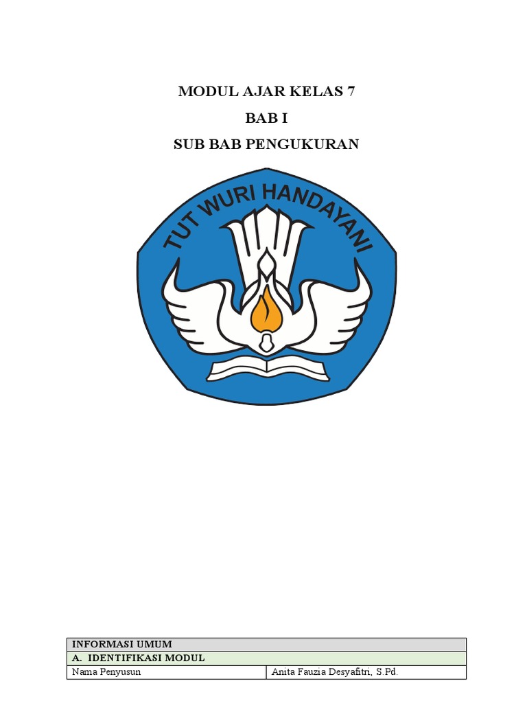 Modul Ajar Kelas 7 - Pengukuran | PDF