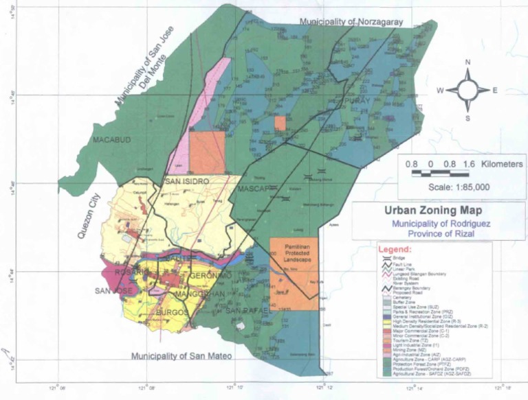 Zoning Map Rodriguez Rizal Page 40 | PDF