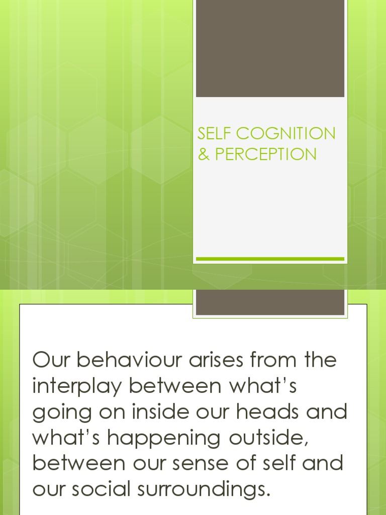 M2 - Self - Perception, Self-Concept, Self Esteem Module 2 | PDF | Self ...