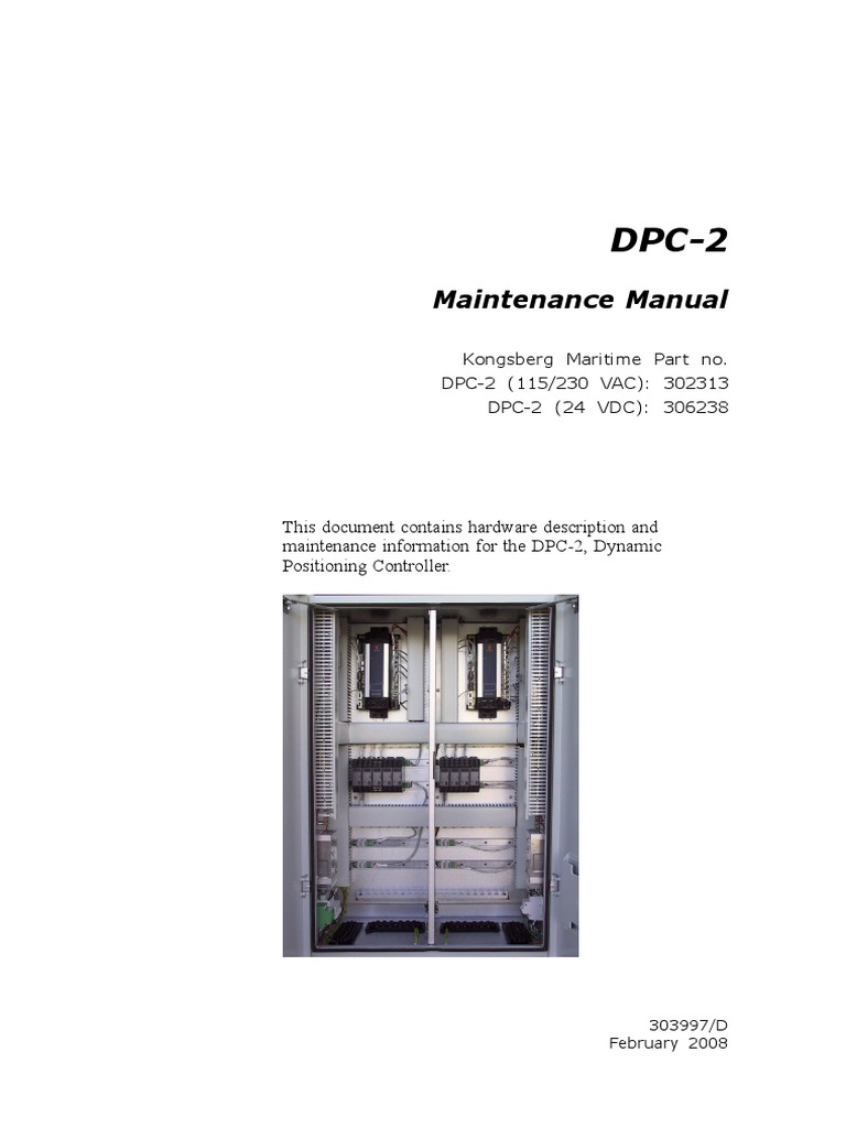 DPC-2 Maintenance Manual - 303997d | PDF