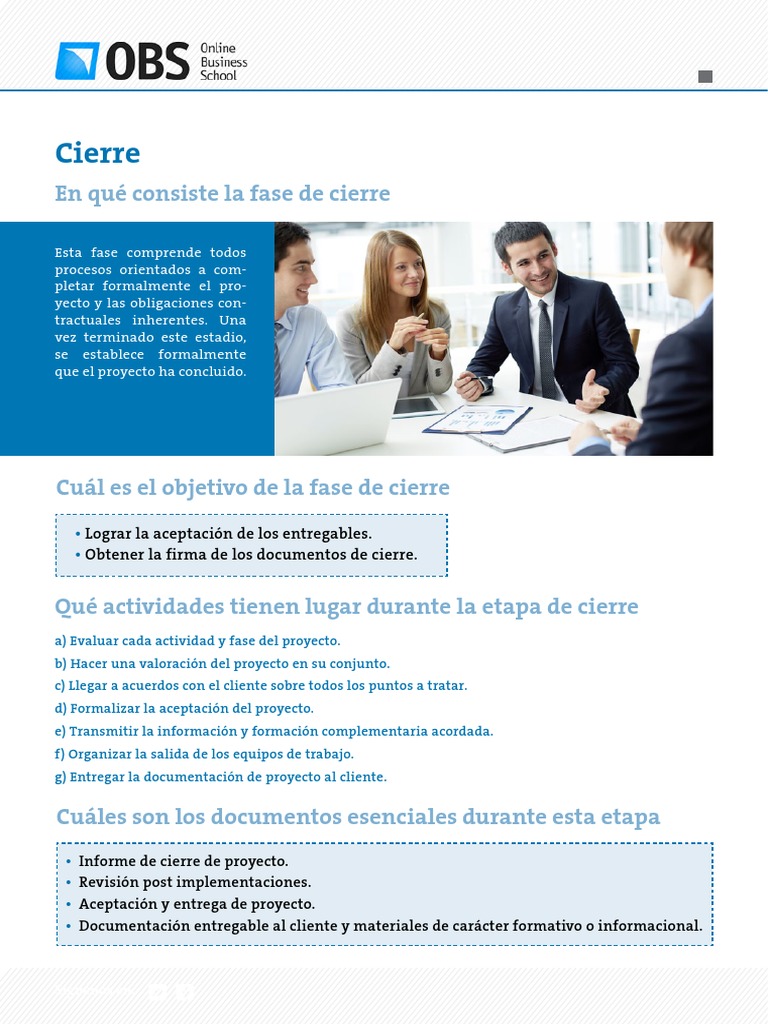 Cierre | PDF