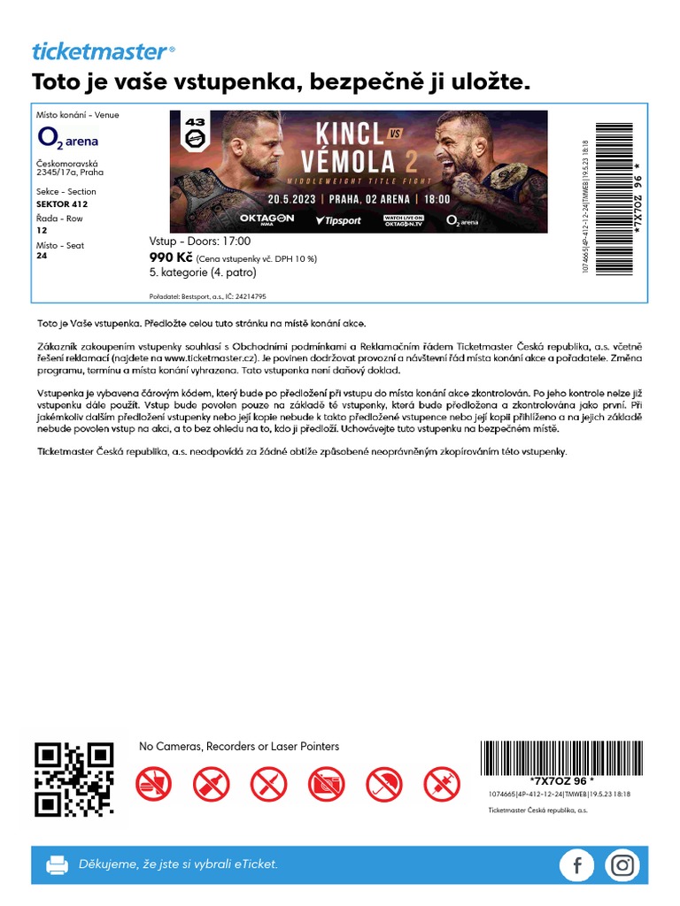 E Ticket | PDF