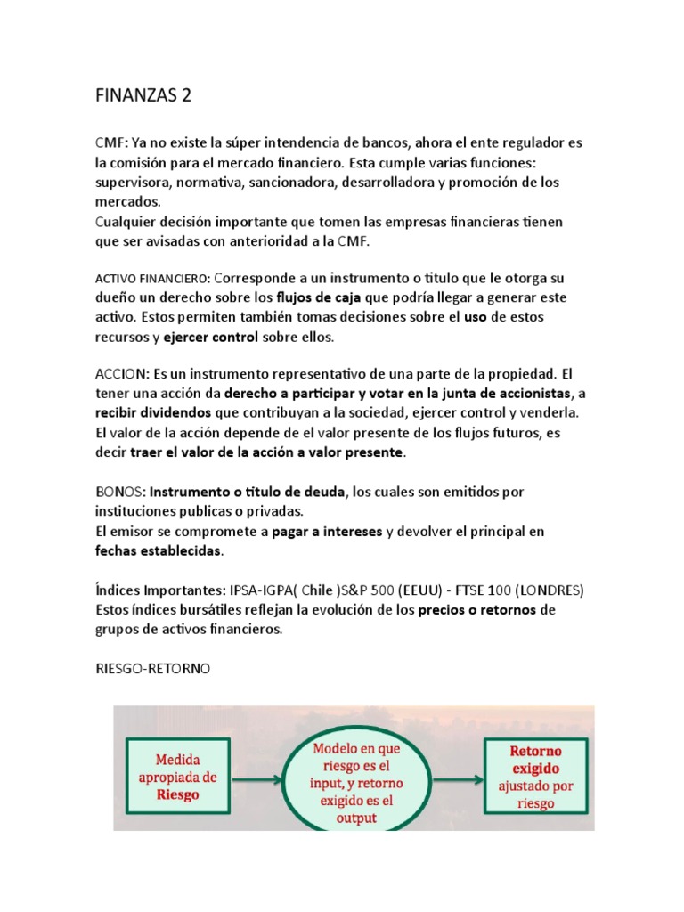 Finanzas 2 | PDF | Compartir (Finanzas) | Economias