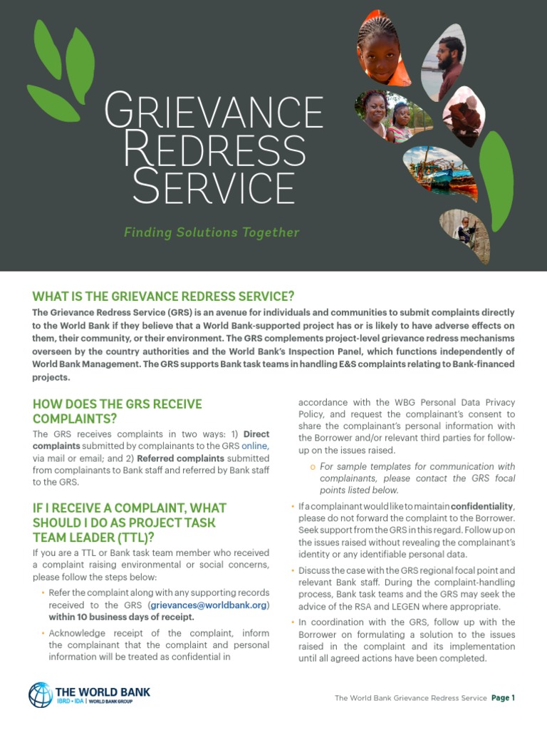 WB GRS FactSheet | PDF | Information Privacy | Privacy