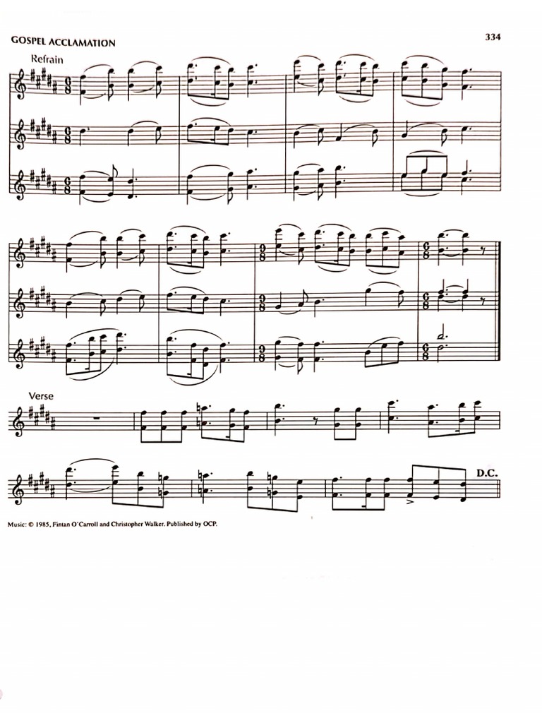 Celtic Alleluia BB Instrument | PDF