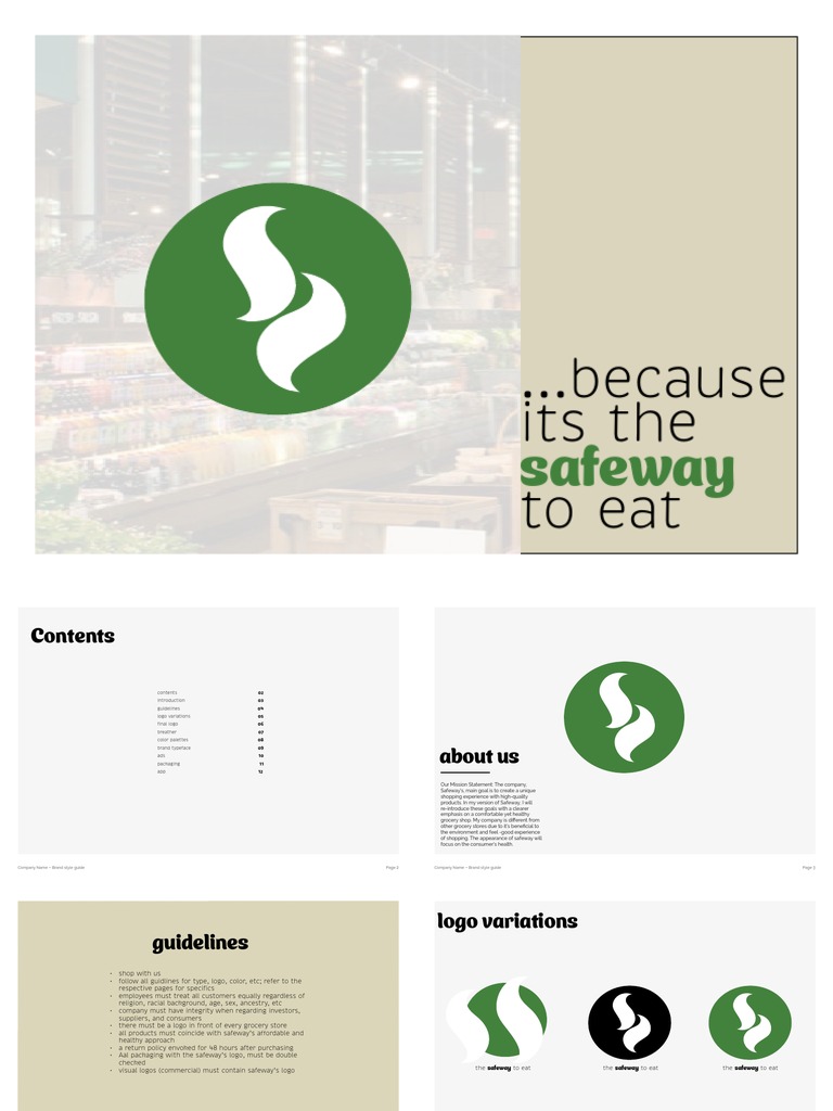 Safeway | PDF | Brand | Logos