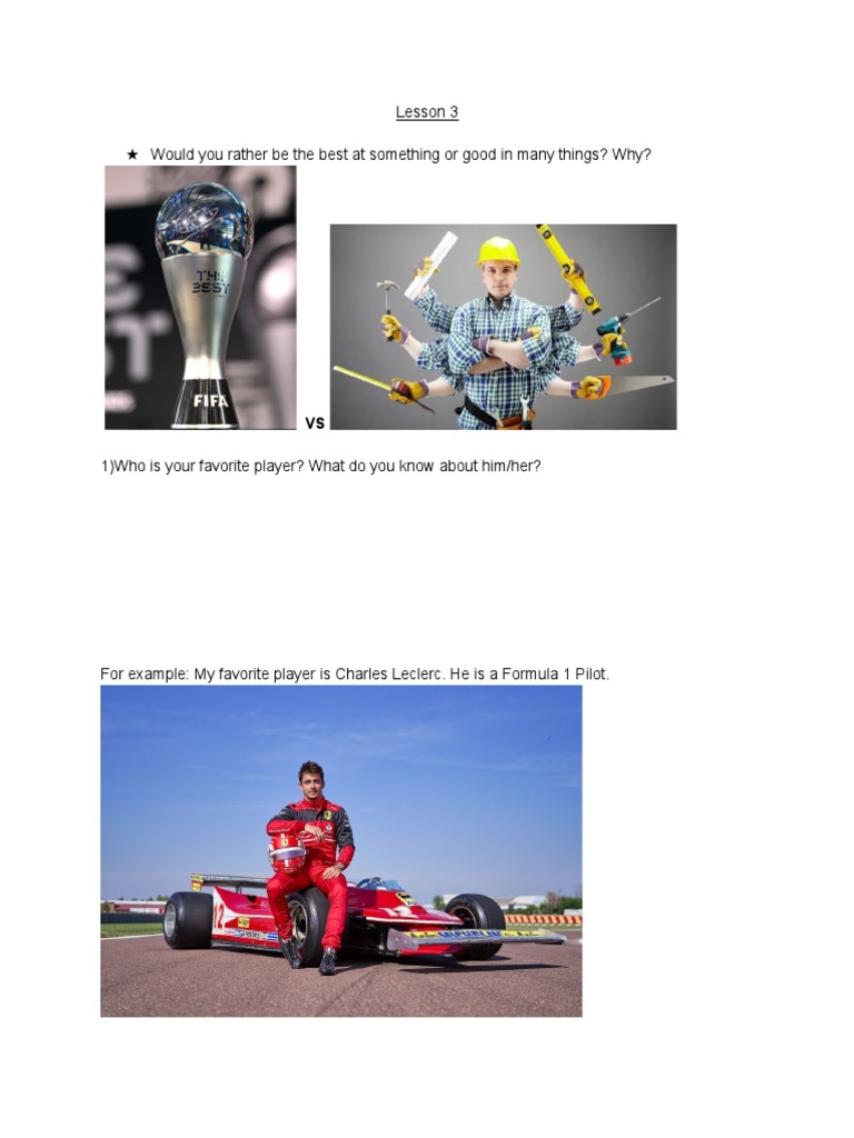 Lesson 6 | PDF | Association Football Clubs | Football Codes