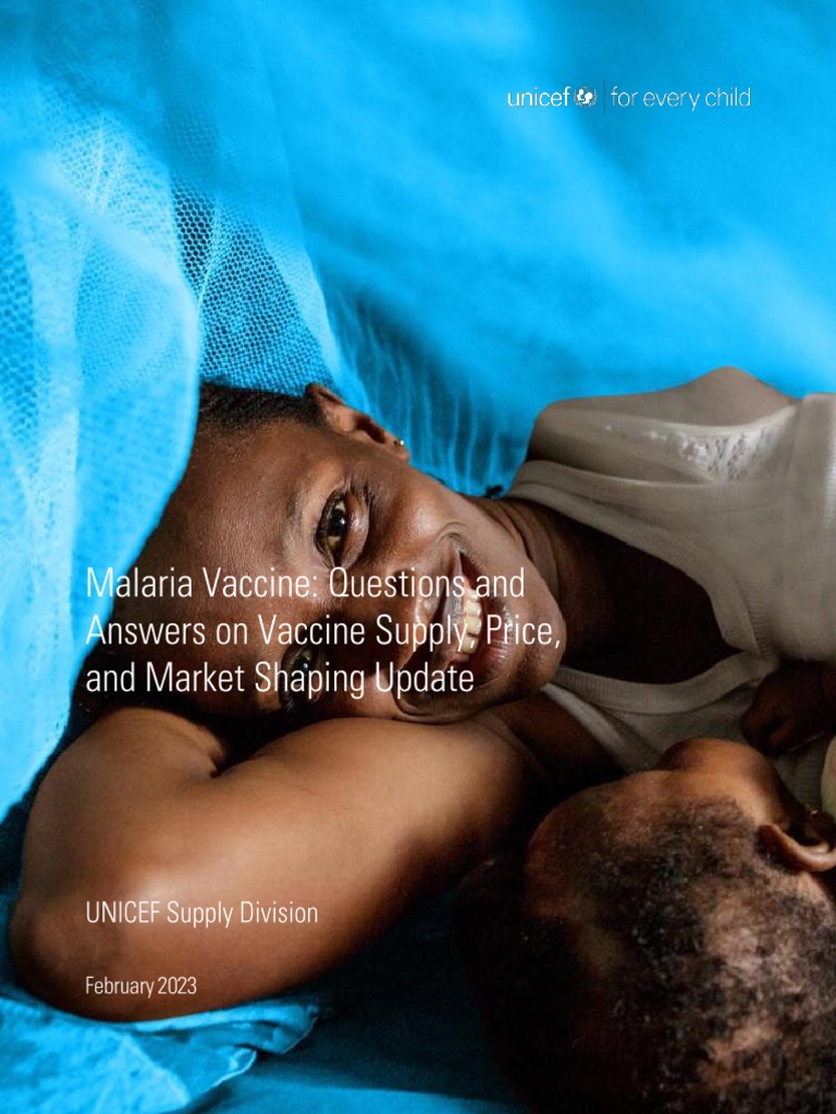 Malaria Vaccine Supply and Pricing Update | PDF | Business | Science ...