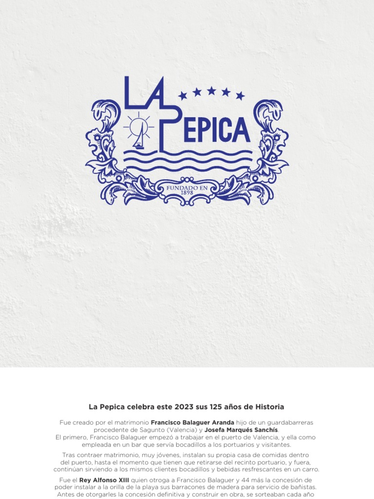 La Pepica Carta Mayo23 | PDF | Cocina española | Cocina occidental