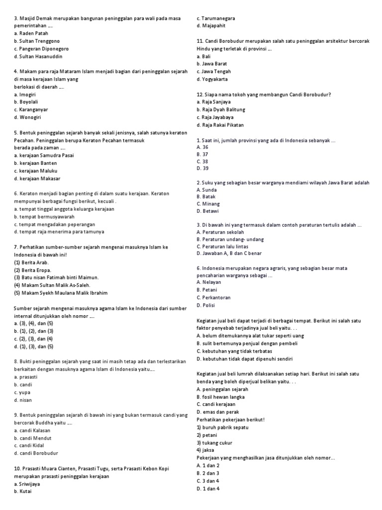 IPAS Edit Baru Kls 4 | PDF