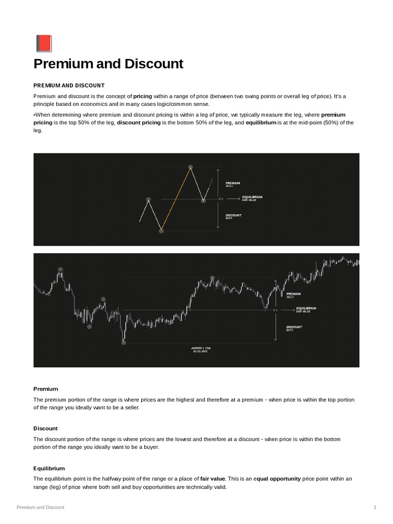 Premium and Discount | PDF