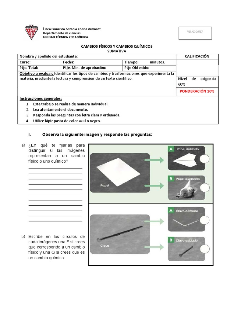 1 Medio Quimica Pdf Química Agua