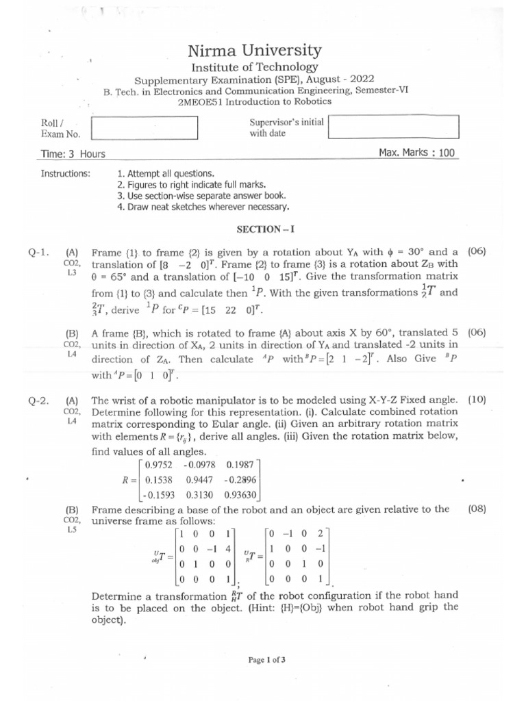 Robotics Papers | PDF