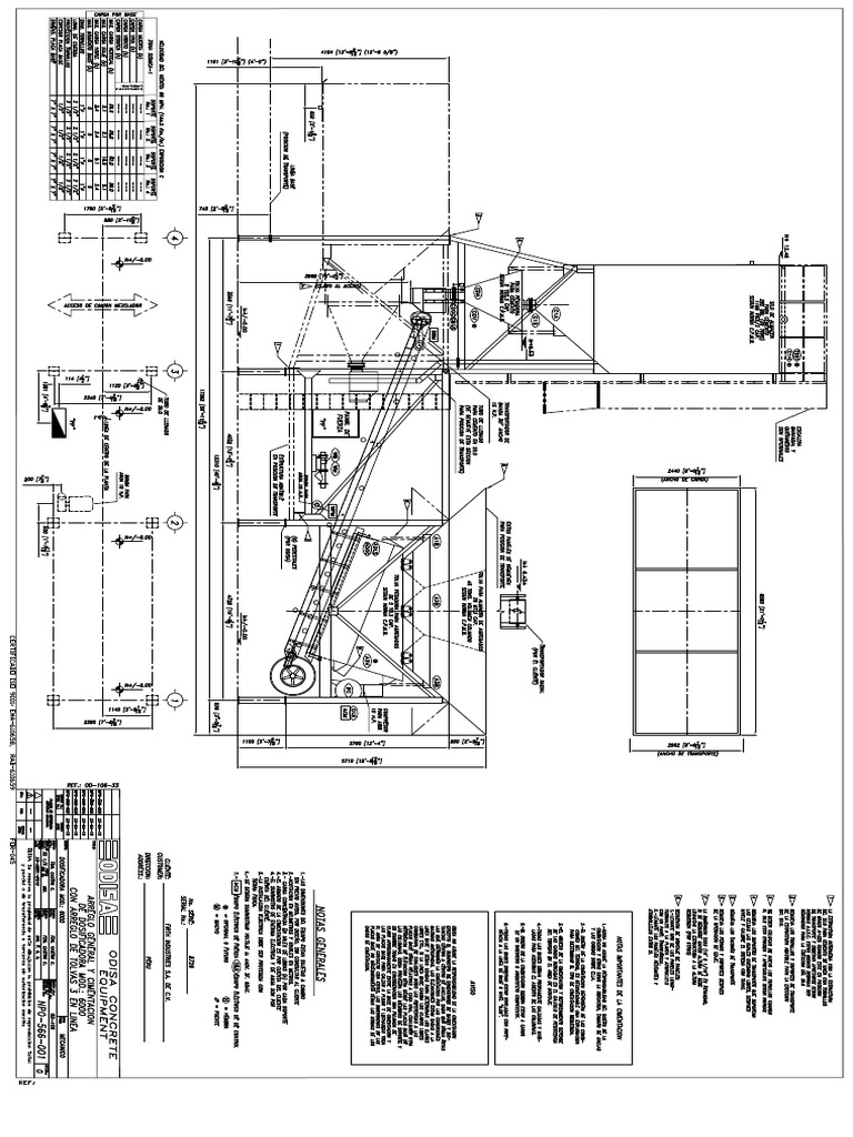Plano Odisa 6000 | PDF