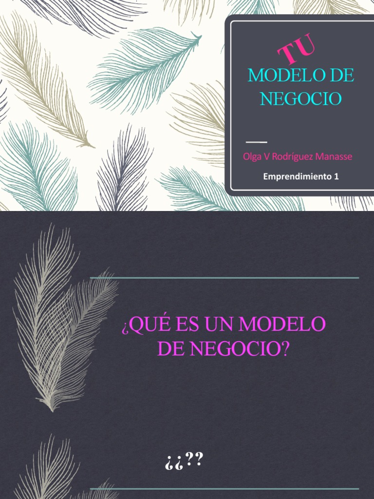 TU Modelo de Negocio | PDF | Economias | Business