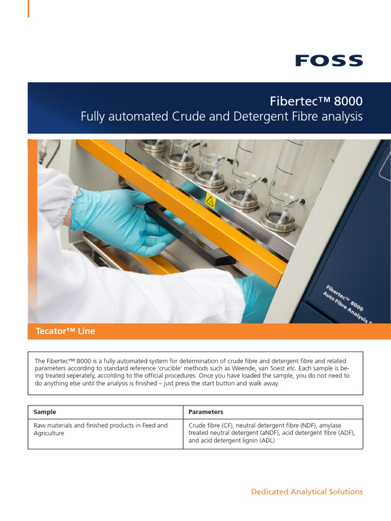 Fibertec 8000 Solution Brochure GB PDF | PDF | Water | Filtration