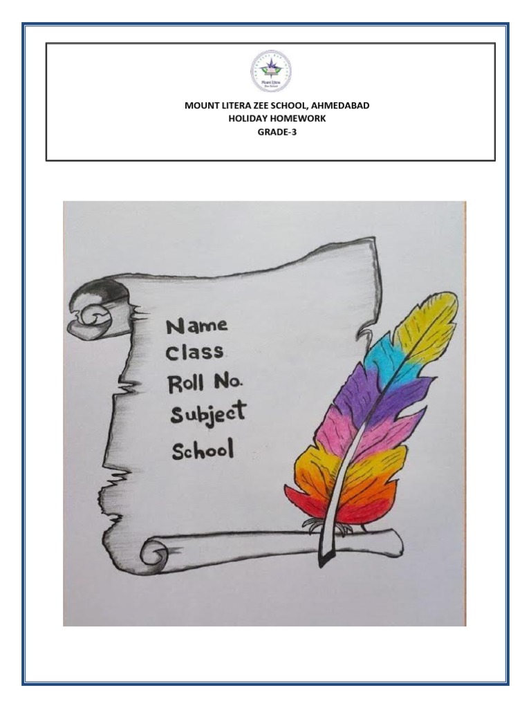 Grade 3 Summer holiday homework | PDF