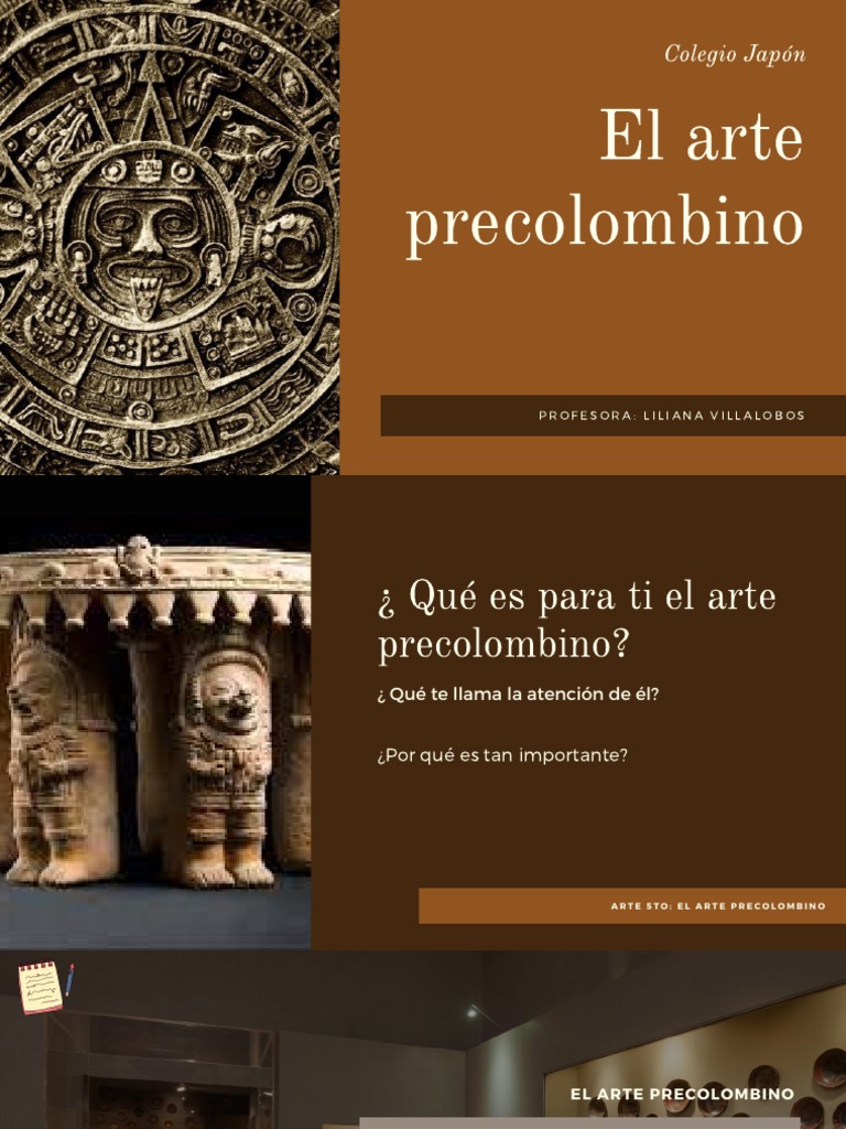 Copia de 5to El arte precolombino | PDF | Era precolombina | Estética