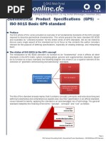 ISO GPS Standards List | PDF | Engineering Tolerance | Screw