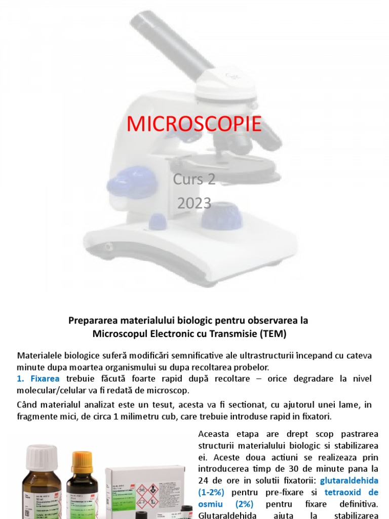 Curs 2 Microscopie | PDF