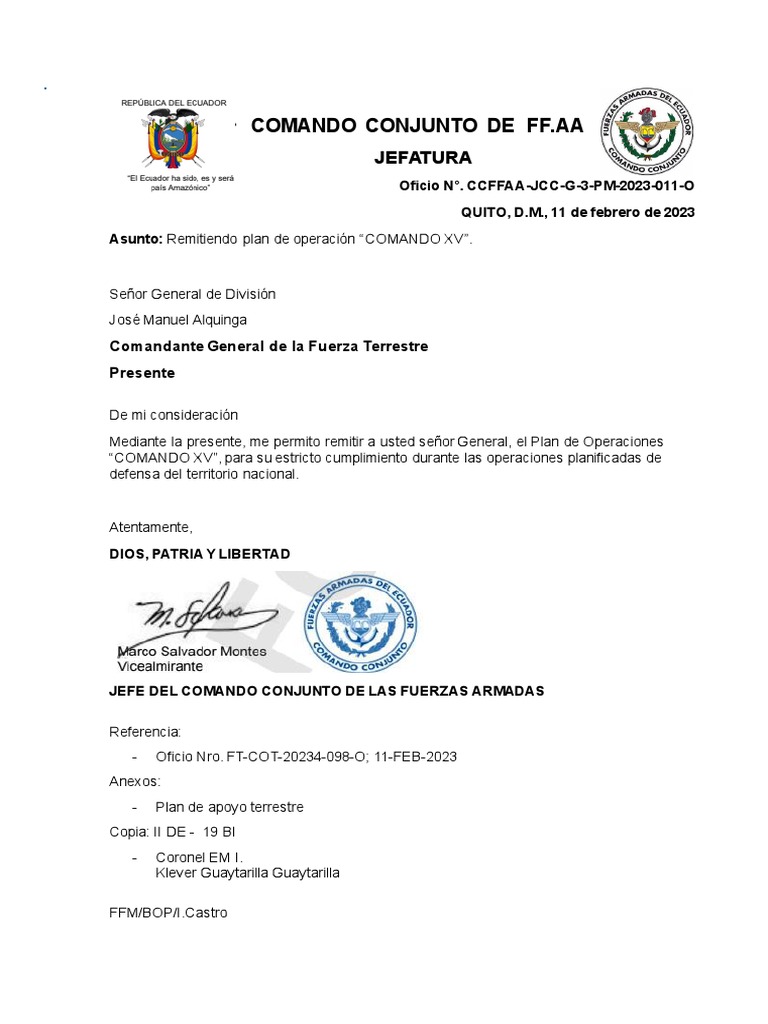 Oficio Militar | PDF