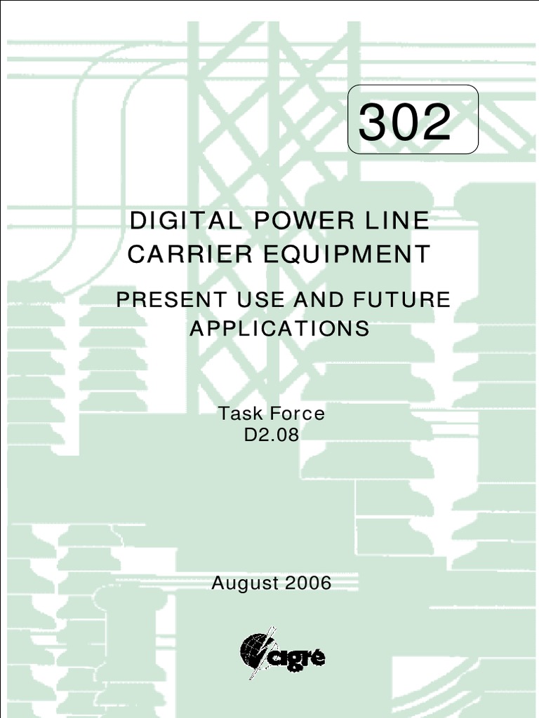 Digital Power Line Carrier Equipment: Present Use and Future ...