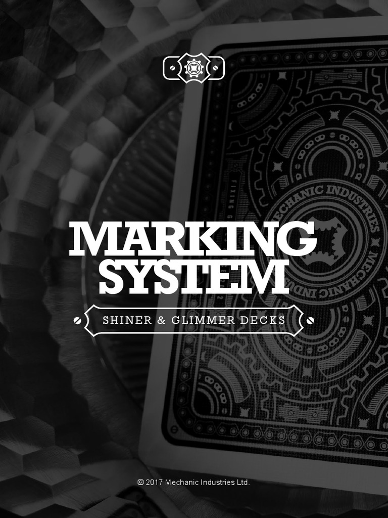 Metallic Decks Marking System | PDF | Playing Cards | Card Games