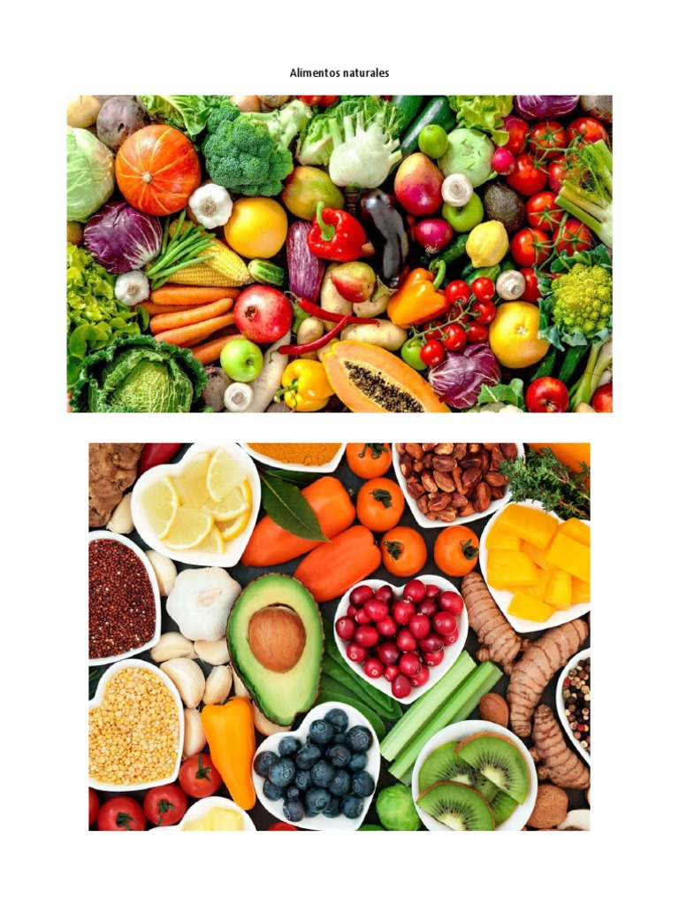 Alimentos Naturales | PDF