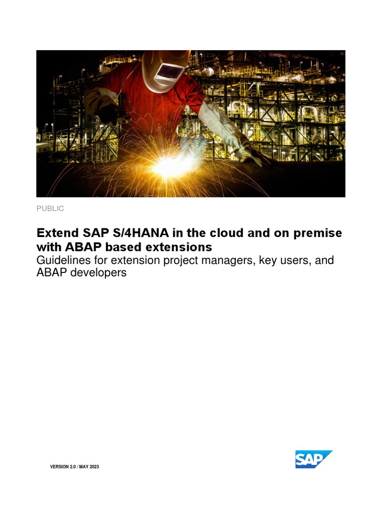 SAP S4HANA Extensions | PDF