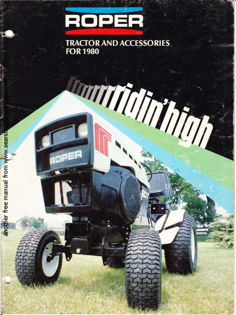 Roper Canada | Download Free PDF | Tractor | Manual Transmission