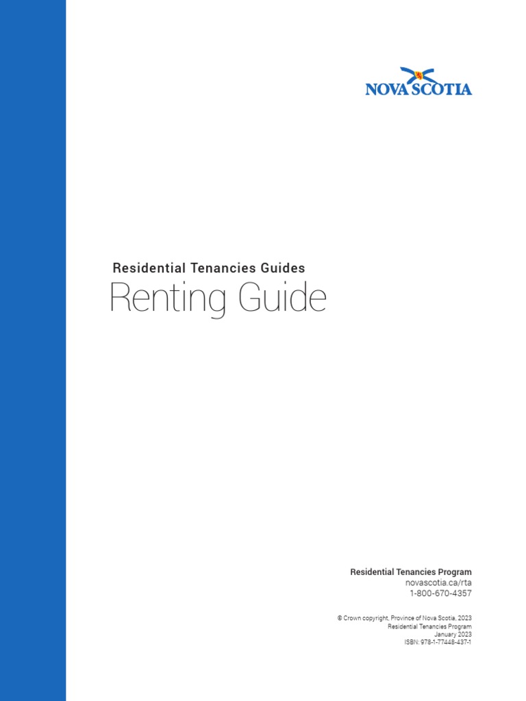 Residential Tenancies Guides Renting en | PDF | Leasehold Estate | Lease