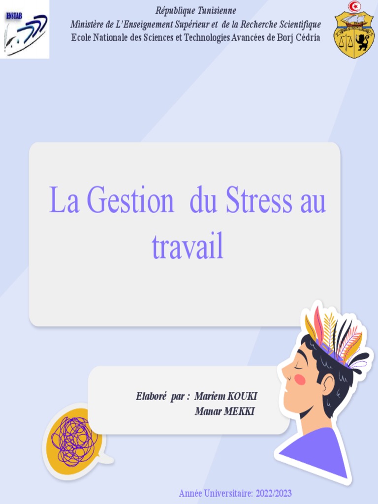 Gérer le Stress au Travail | PDF | Stress (Biologie) | la communication