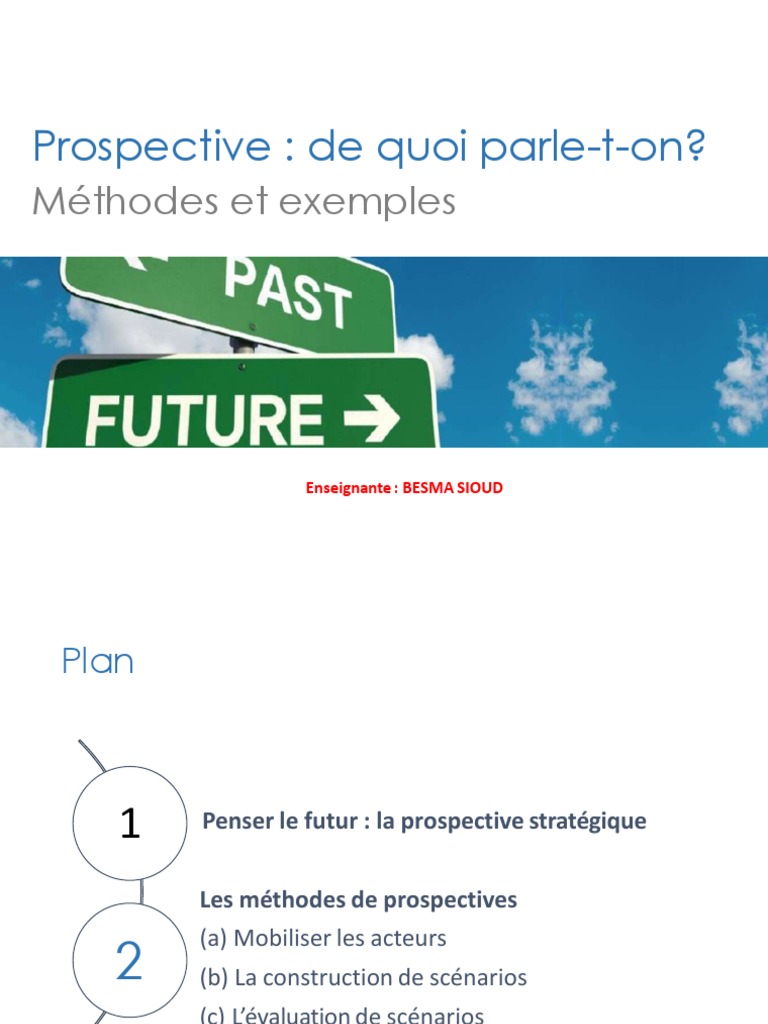 Cours - Prospective 2I2T | PDF