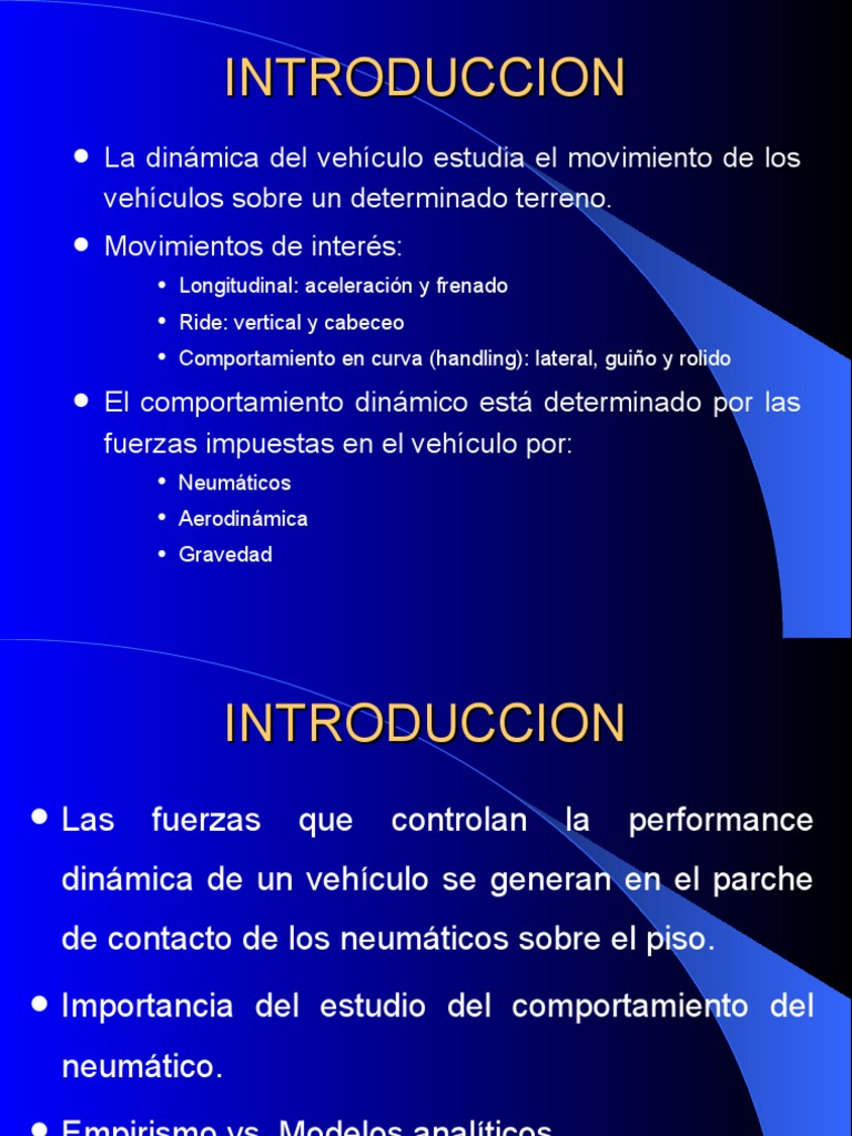 01 - Introduccion | PDF | Eje | Vehículos