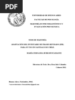 Interpretación del CDI en Depresión Infantil | PDF | Depresión (estado de ánimo) | Ciencias del ...
