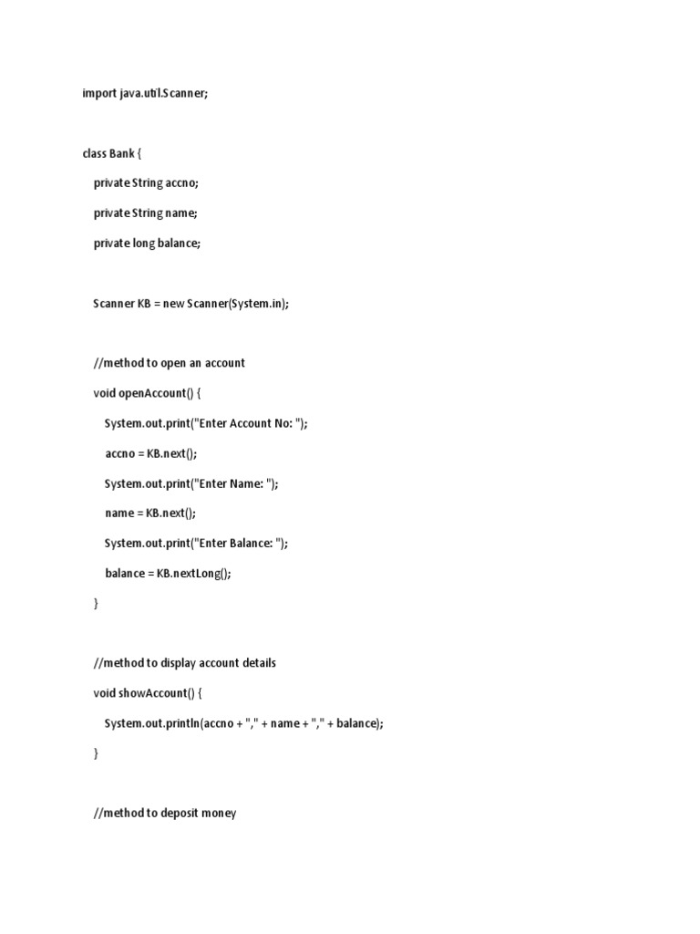 Banking System | PDF | Computer Science | Software Engineering