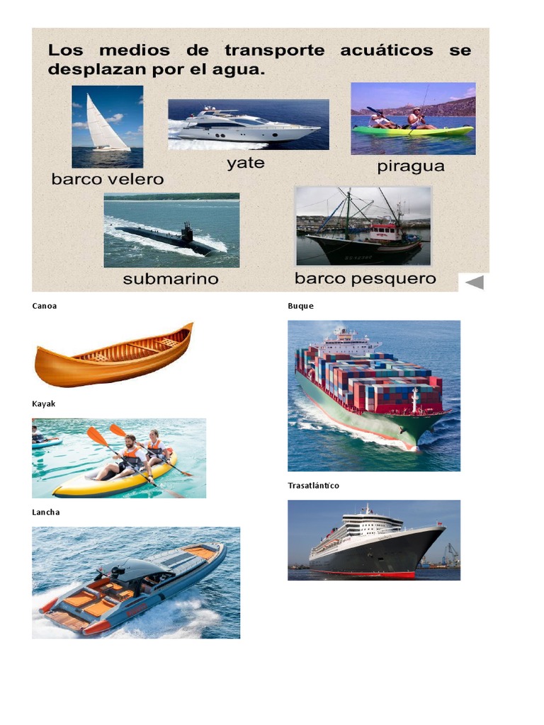 Transporte Acuatico | PDF