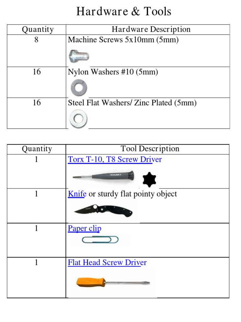 Xbox 360 Repair Manual Guide+ (02-20) | PDF | Screw | Tools