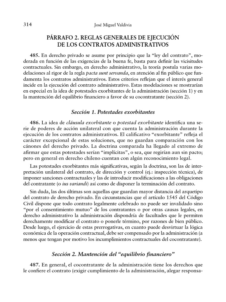 Valdivia. Manual de Derecho Administrativo-314-316 | PDF | Teoría | Ley ... Valdivia. Manual de Derecho Administrativo-314-316 | PDF | Teoría | Ley ...