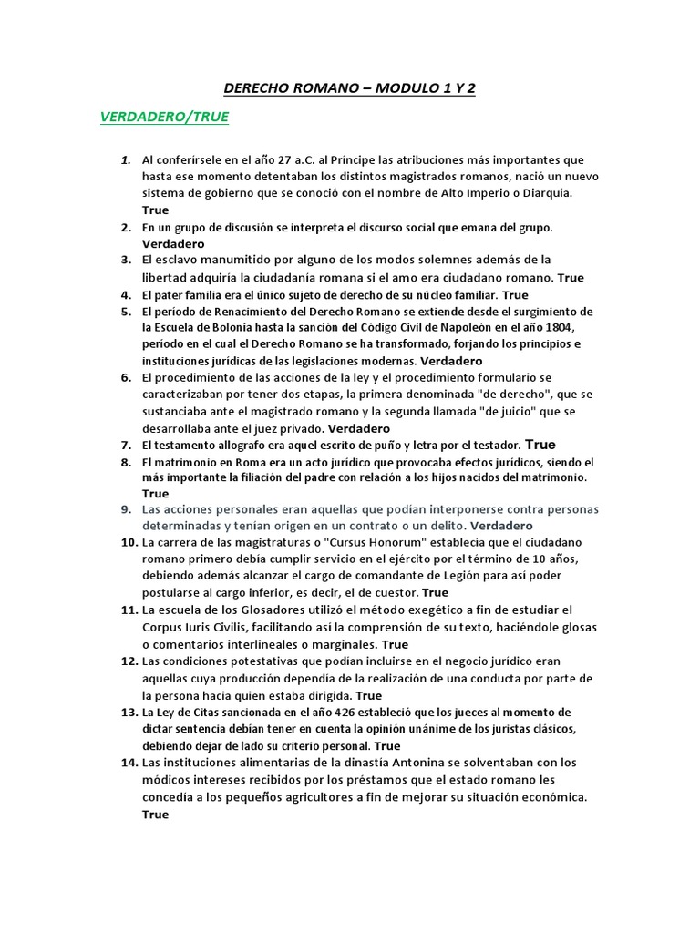 MODULO 1 Y 2 romano | PDF | Roma antigua | imperio Romano