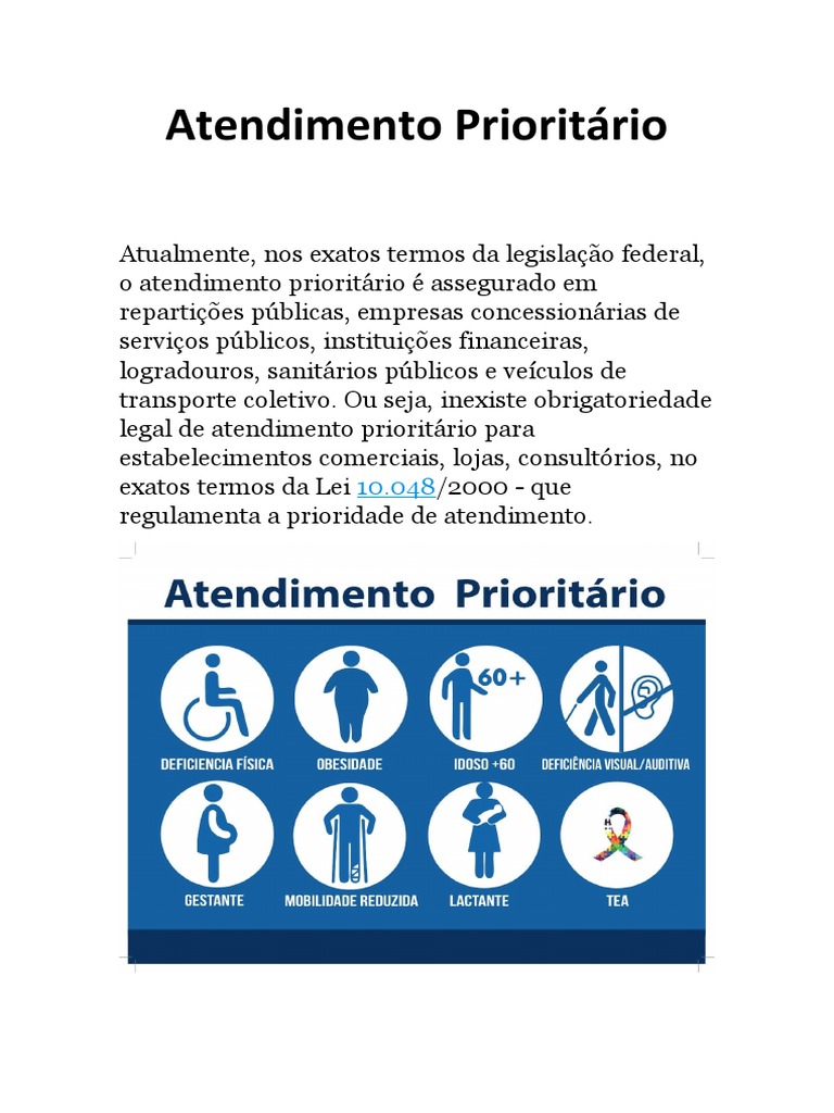 Atendimento Prioritário Ana Clara | PDF | Carreira e Crescimento | Negócios