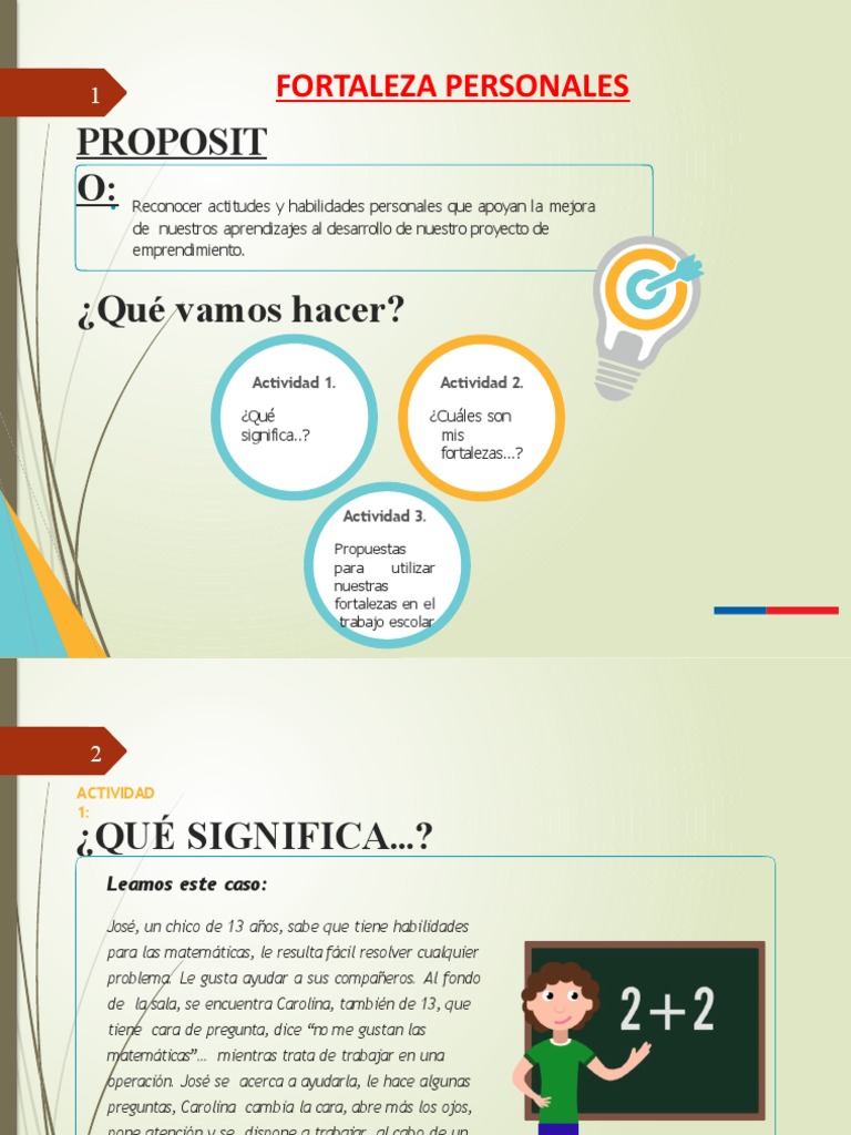 Taller Reconociendo Mis Fortalezas Como Estudiante | PDF