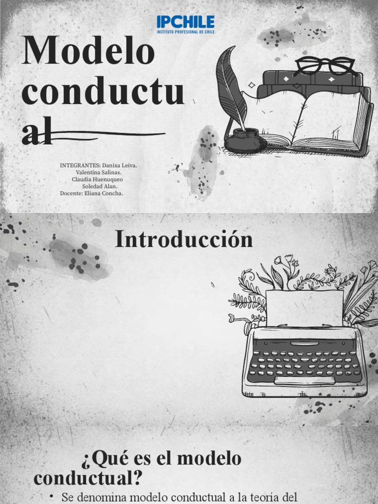 Modelo - Conductual PPT DEFINITIVO. 2.0 | PDF | Sicología | Behaviorismo