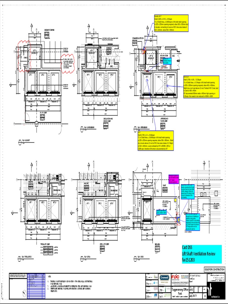 Lift Shaft Ventilation Details | PDF | Civil Engineering | Building ...