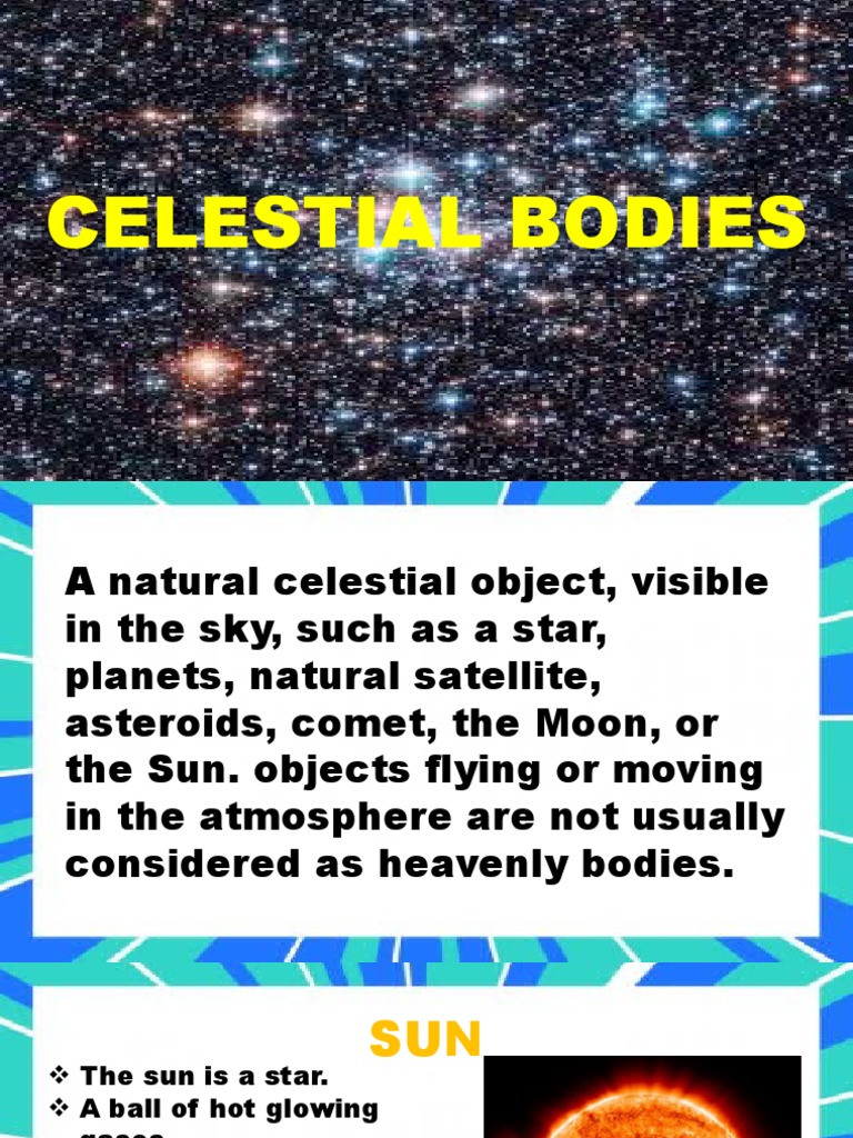 3 Celestial Bodies | PDF | Meteoroid | Moon