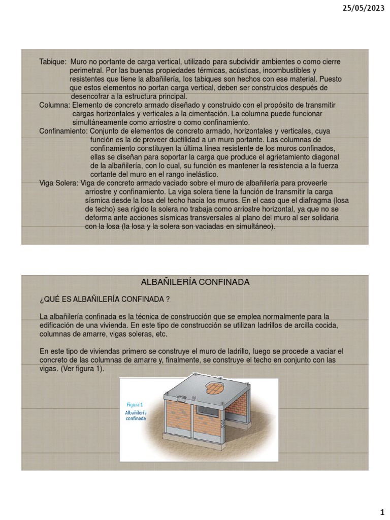 Procesos Constructivos - V Semestre - 25-05-2023 | PDF | Hormigón | Viga (Estructura)