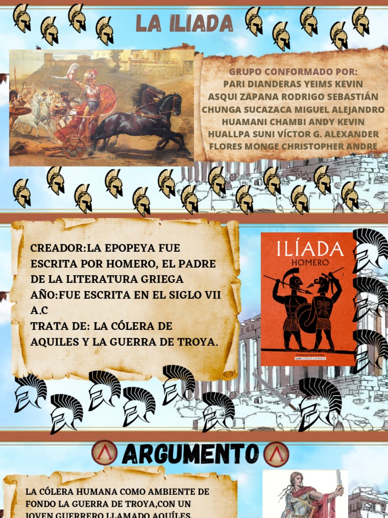 La Iliada | PDF | Héctor | Aquiles