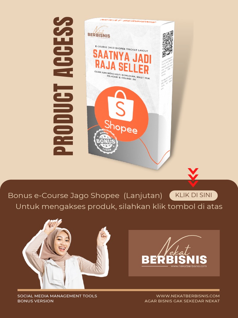 Ecourse Jago Shopee Untuk Tingkat Lanjut | PDF
