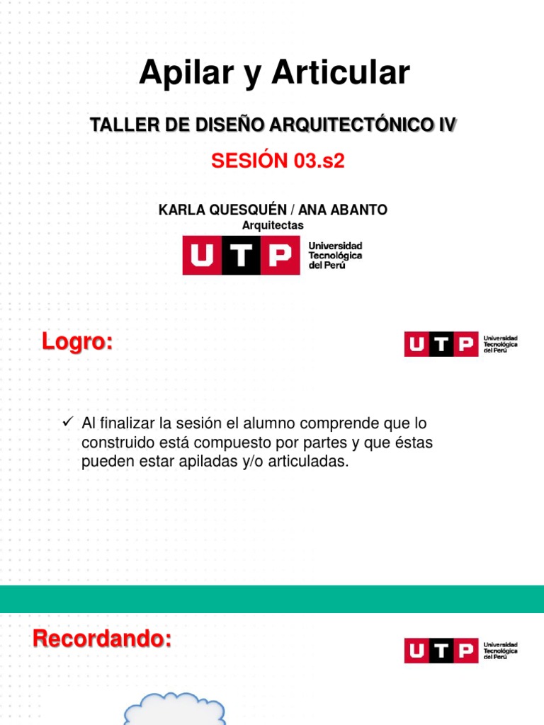 S03.s2. - Material. - Apilar y Articular | PDF